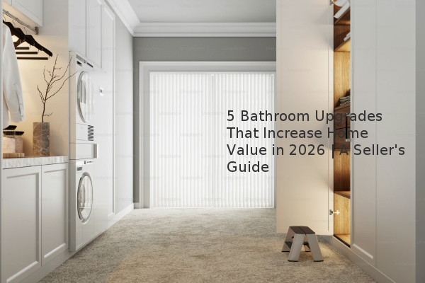 5 Bathroom Upgrades That Increase Home Value in 2026 | A Seller's Guide ...